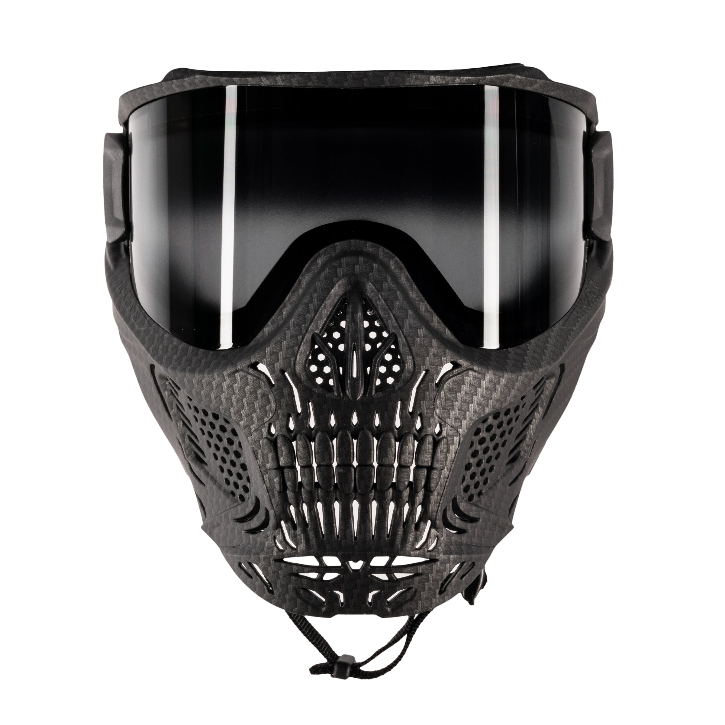 HSTL Skull Goggle Carbon Fiber w/ Smoke Lens | HK Army Paintball
