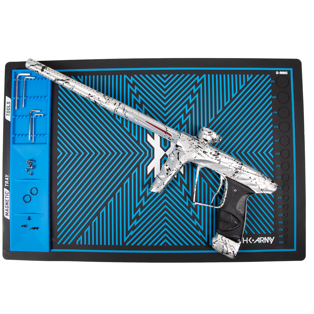 MagMat - Magnetic Tech Mat - Black/Blue | HK Army Paintball