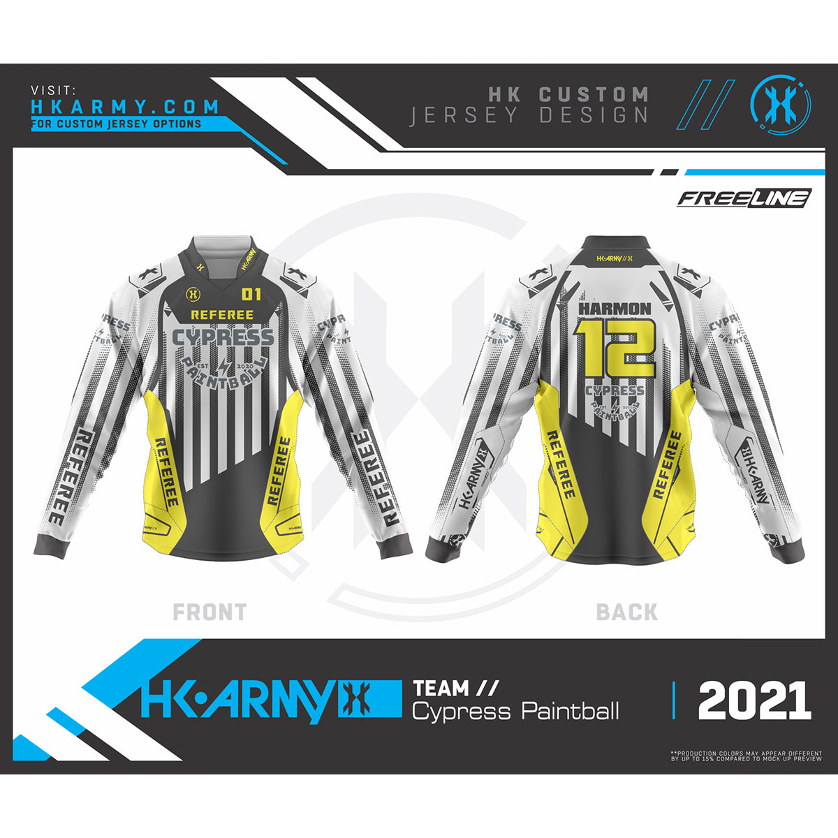 Custom Paintball Jerseys and Team Gear | HK Army Paintball