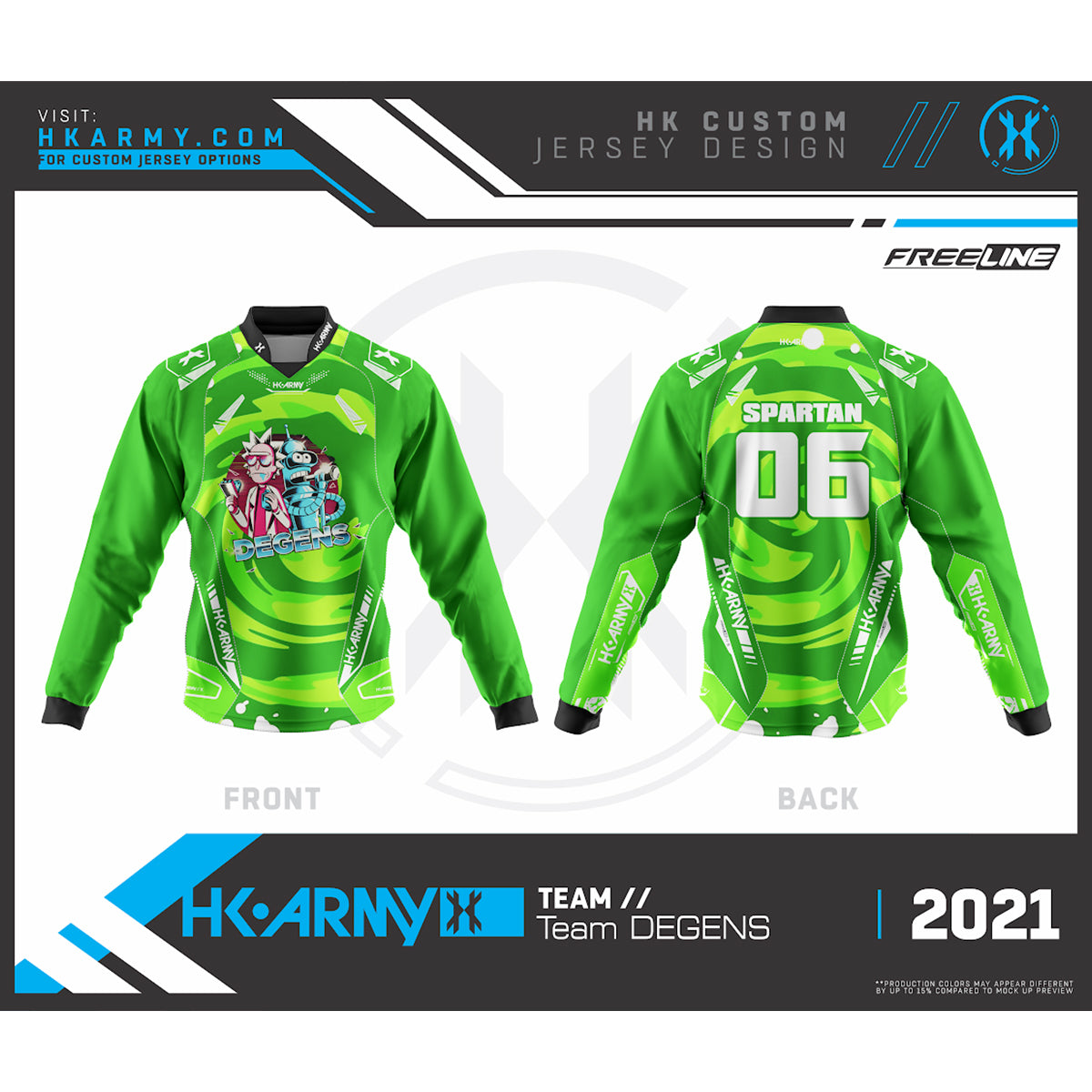 Custom Paintball Jerseys and Team Gear | HK Army Paintball